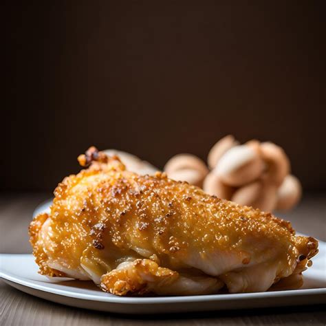 Premium Ai Image Crispy Chicken Burger