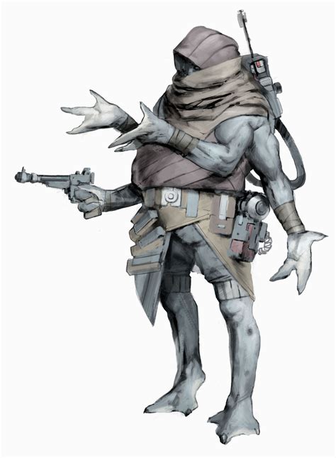 Artstation Space Smugglers Guillaume Menuel Star Wars Concept Art