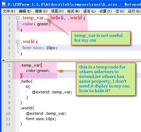 How To Set Same Css Property Using Compass Sass Stack Overflow