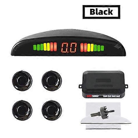 Parking Sensor Car Parking Kit Led Display 4 Sensors 22mm Backlight Reverse Backup Radar Monitor