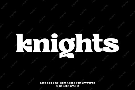 Premium Vector Creative Unique Bold Lowercase Display Font Vector With Number