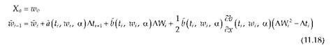 Langevin Stochastic Differential Equation
