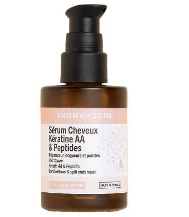 Sérum Cheveux Kératine Aa And Peptides Aroma Zone