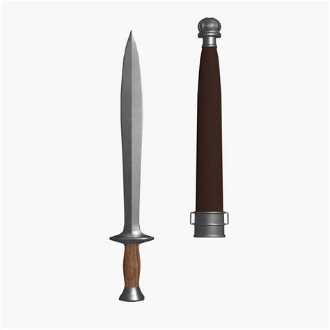 Xiphos Sword Model Turbosquid 1877490