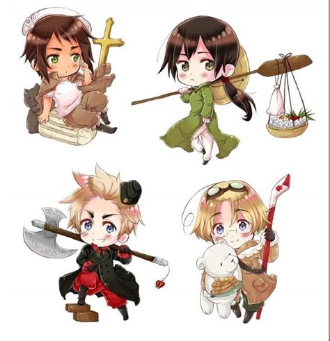 Hetalia Chibi Wiki Anime Amino
