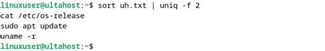 Explore The Uniq Command In Linux With Examples Ultahost Knowledge Base