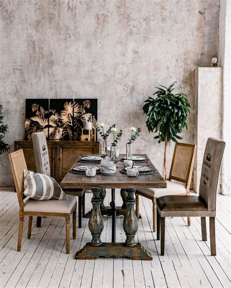 мебель в стиле лофт | Loft design, Dining table, Home decor