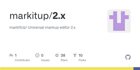 Github Markitup2x Markitup Universal Markup Editor 2x