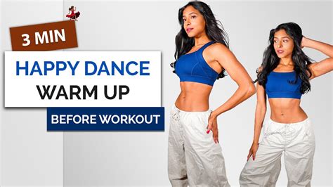 3 Min Happy Dance Warm Up Fun And Energizing Home Workout To Start