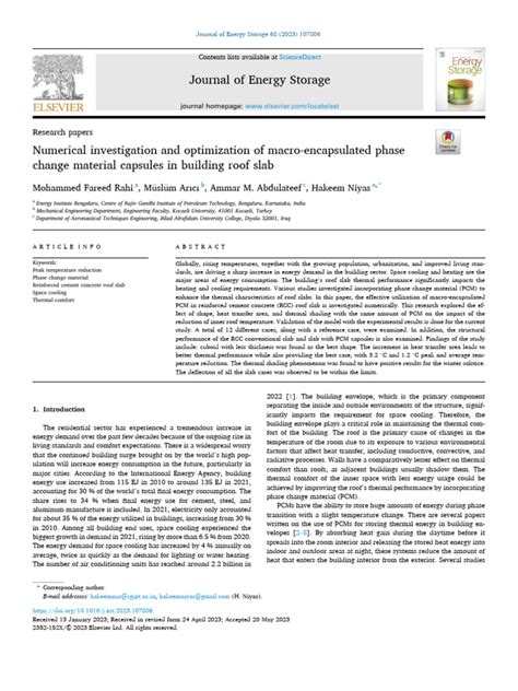 Numerical Investigation And Optimization Of Macro Encapsulated Pcm