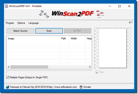 Scan Works Also On Windows 10 11 To Easy Save Into PDF