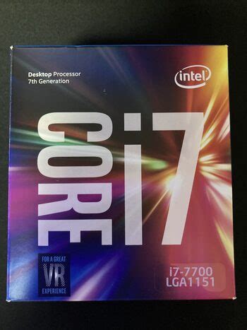 Comprar Intel Core I7 7700 3 6 4 2 GHz LGA1151 Quad Core CPU ENEBA