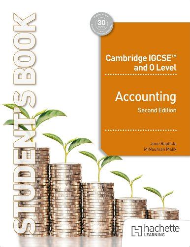 Cambridge Igcse And O Level Accounting Second Edition A Book By June