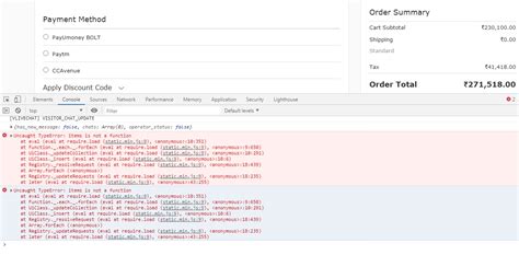Magento2 Magento 231 Getting Js Errror On Checkoutpayment