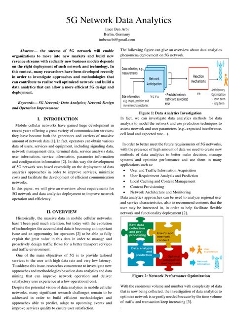 Pdf 5g Network Data Analytics