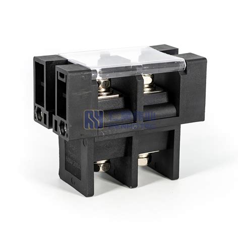 Panel Feed Through Terminal Block 2 Pin 200A 600V 80mm²