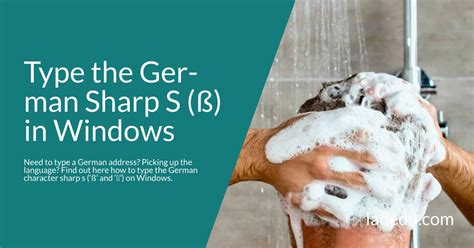 How To Write Sharp S ß On A Windows Keyboard La De Du