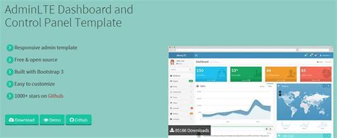 Adminlte Responsives Open Source Bootstrap Admin Template