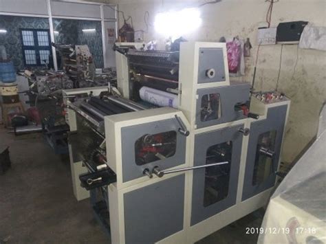 Double Color Offset Printing Machine High Quality Raw Material Customizable Designs Durable