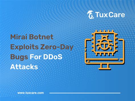 mirai botnet exploits zero day bugs for ddos attacks