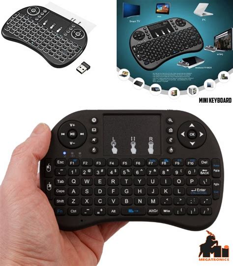 2 4ghz Wireless Keyboard Remote Control Touchpad Android Box Tablet Laptop Htpc Virtual World