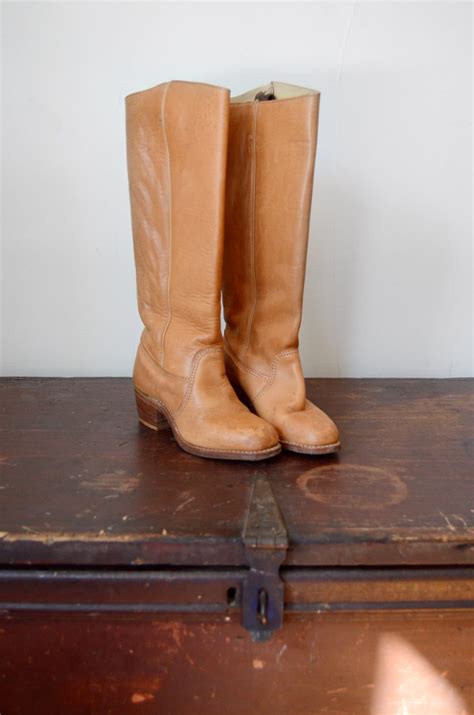 Vintage Bort Carleton Boots 1970s Leather Boots 75