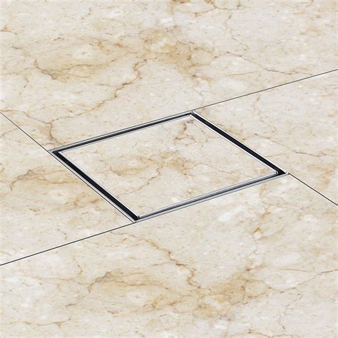 Jovial 501 Ss 304 Grade Bathroom Marbletile Insert Floor Drain Floor