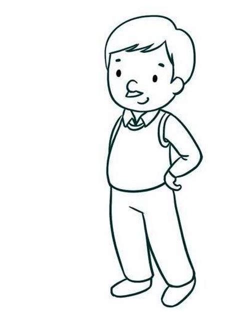 爸爸卡通简笔画上半身 宝宝卡通简笔画 爸爸卡通简笔画头像 大山谷图库