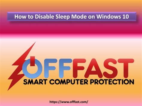 How To Disable Sleep Mode On Windows