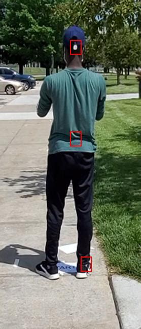 Placement Of Sensors At Three Locations On A Subject Download Scientific Diagram