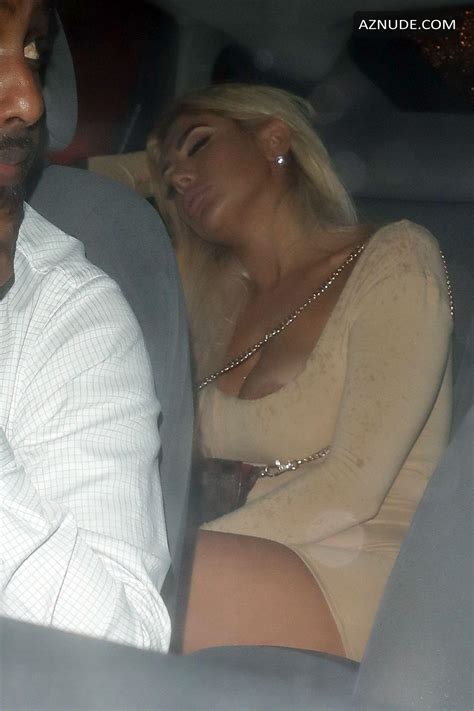 Chloe Ferry Leaves The Ninth Annual Elbrook Cash And Carry Charity Gala Dinner At Chak 89 In