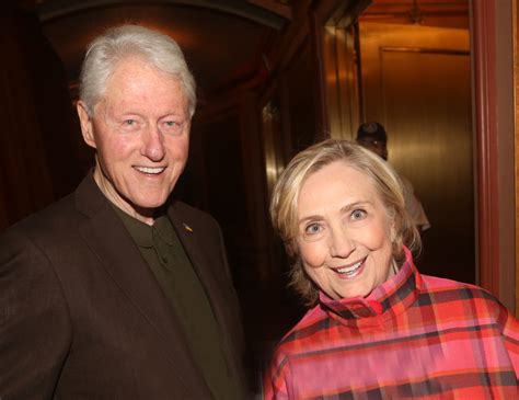 Bill And Hillary Clinton Wear Contrasting Looks For Broadway Night