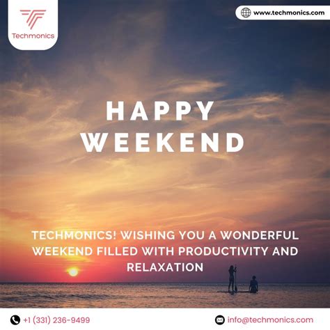 Happyweekend Techmonics Weekendjoy Techmonics Solutions Inc