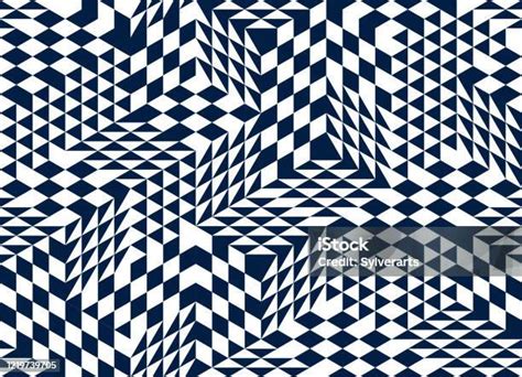 원활한 큐브 벡터 배경 마름모와 삼각형 상자 반복 타일 패턴 3d 아키텍처 및 건설 기하학적 디자인 0명에 대한 스톡 벡터 아트 및 기타 이미지 Istock