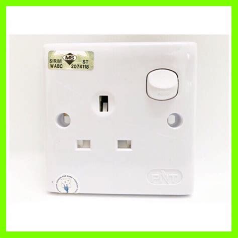 Hot Item A Single Switch Socket Outlet A Switch Electric One Gang Electric Socket A