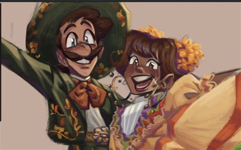 Luigi And Daisy In Bed