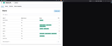 Release 4 4 0 Beta 1 Kibana Ui Regression Testing · Issue 5115 · Wazuh Wazuh Dashboard