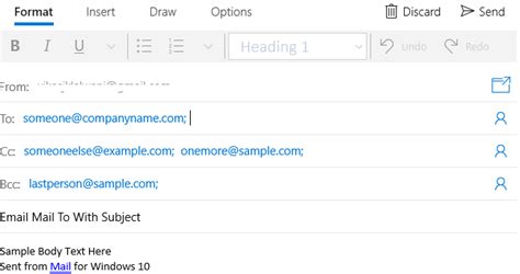 how to create mailto html anchor tag link including subject body