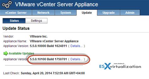 VCenter Server 5 5 U1a Released Fixing Heartbleed ESX Virtualization