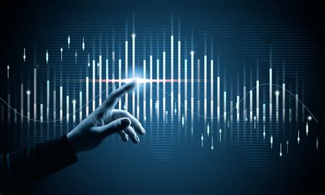 성장하는 지표와 여성의 손이 있는 홀로그램 그래프 사업 성장 개념 수익성 있는 스타트업 수익성 있는 사업 전략 매출 증가 개념에 대한 스톡 사진 및 기타 이미지 Istock