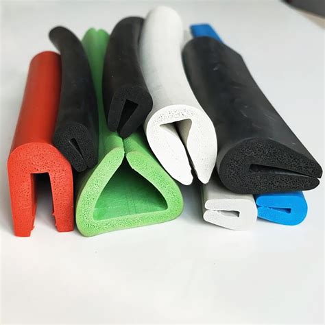 硅胶海绵U型包边条不锈钢玻璃木板防割伤发泡防尘epdm防滑密封条 虎窝淘
