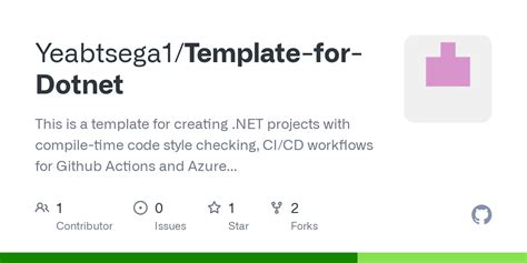 Github Yeabtsega1template For Dotnet This Is A Template For Creating Net Projects With
