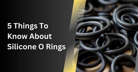 5 Things To Know About Silicone O Rings Nf Silicone Rubber