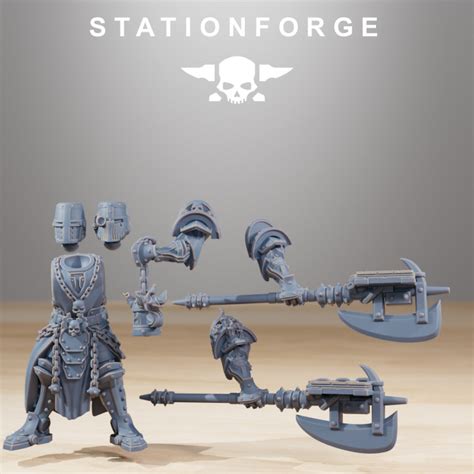 3d Printable Frontliners Leader By Station Forge