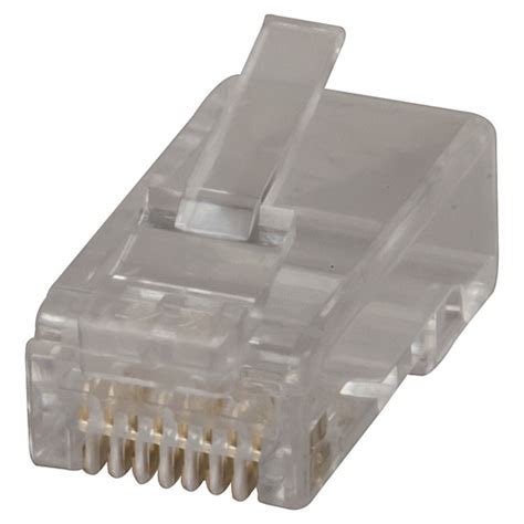 Cat6 Rj45 Pass Thorugh Modular Plugs 25pack Safe Secure