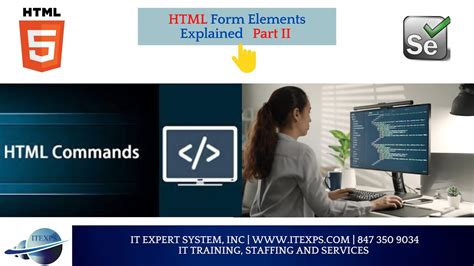 Html Form Elements Web Elements Selenium Web Automation It Expert