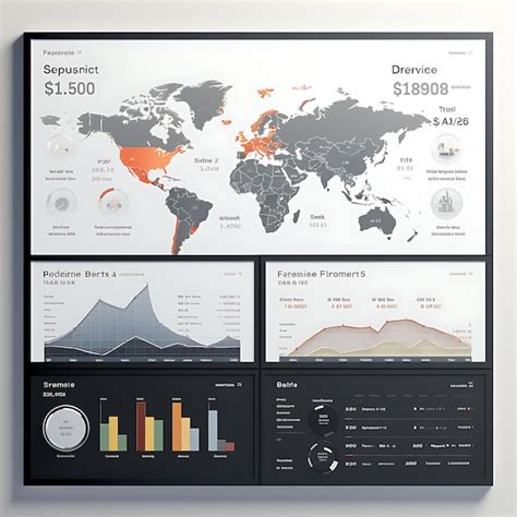 Premium Ai Image Web Dashboard Business Intelligence Data