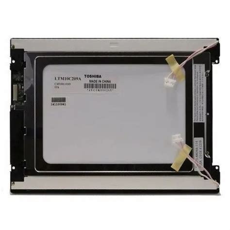 TOSHIBA White LCD Display For CNC Machine Display Size Inch At
