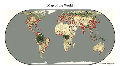 Tmap Example Terrain Map • Tmap