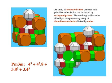Ppt Tiling Space With Regular And Semi Regular Polyhedra Powerpoint